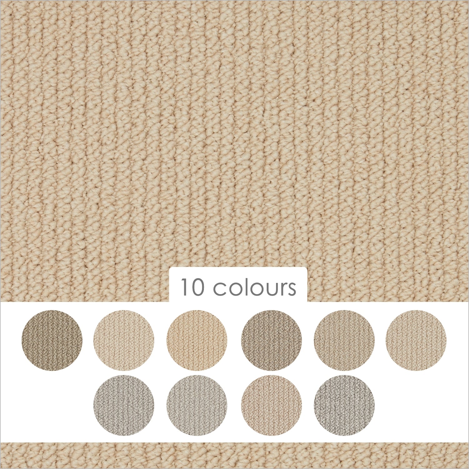 Cormar Primo Textures Ribbed Loop Carpet